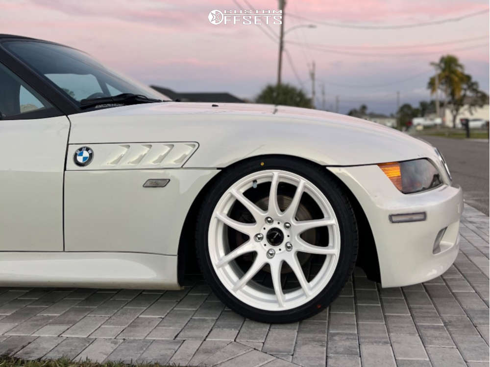1996 BMW Z3 with 17x8 35 Vors Tr4 and 205/40R17 Lexani Lxuhp-207 and ...