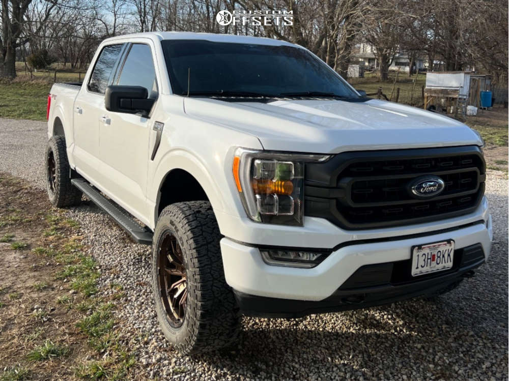 2023 Ford F-150 with 20x10 -24 Anthem Off-Road Talon and 295/60R20 ...