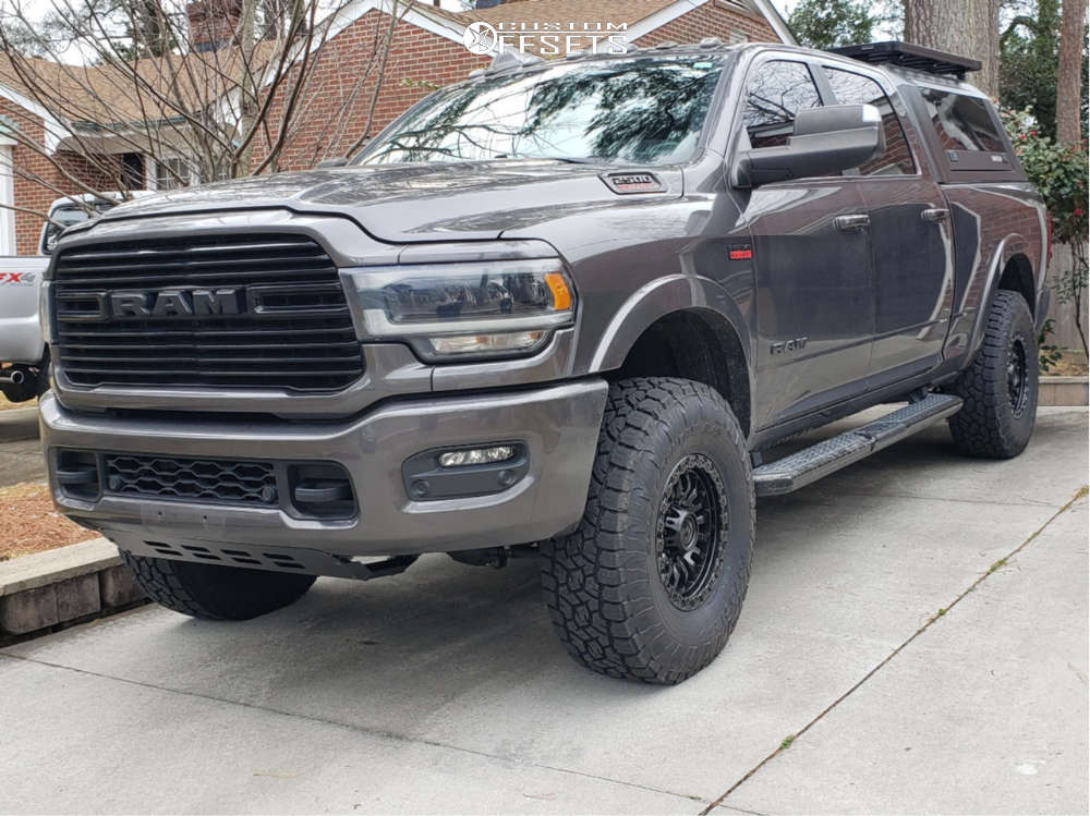 2020 Ram 2500 with 17x9 20 Fuel Rincon and 37/12.5R17 Toyo Tires Open ...