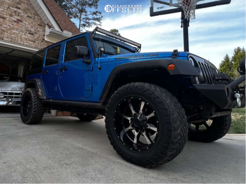 2016 Jeep Wrangler with 20x10 -18 Moto Metal Mo970 and 35/12.5R20 ...