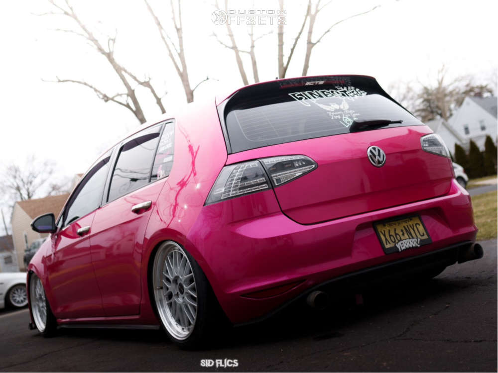 2016 Volkswagen GTI with 18x8 35 Vors Vr8 and 205/40R18 Nitto Neo Gen ...