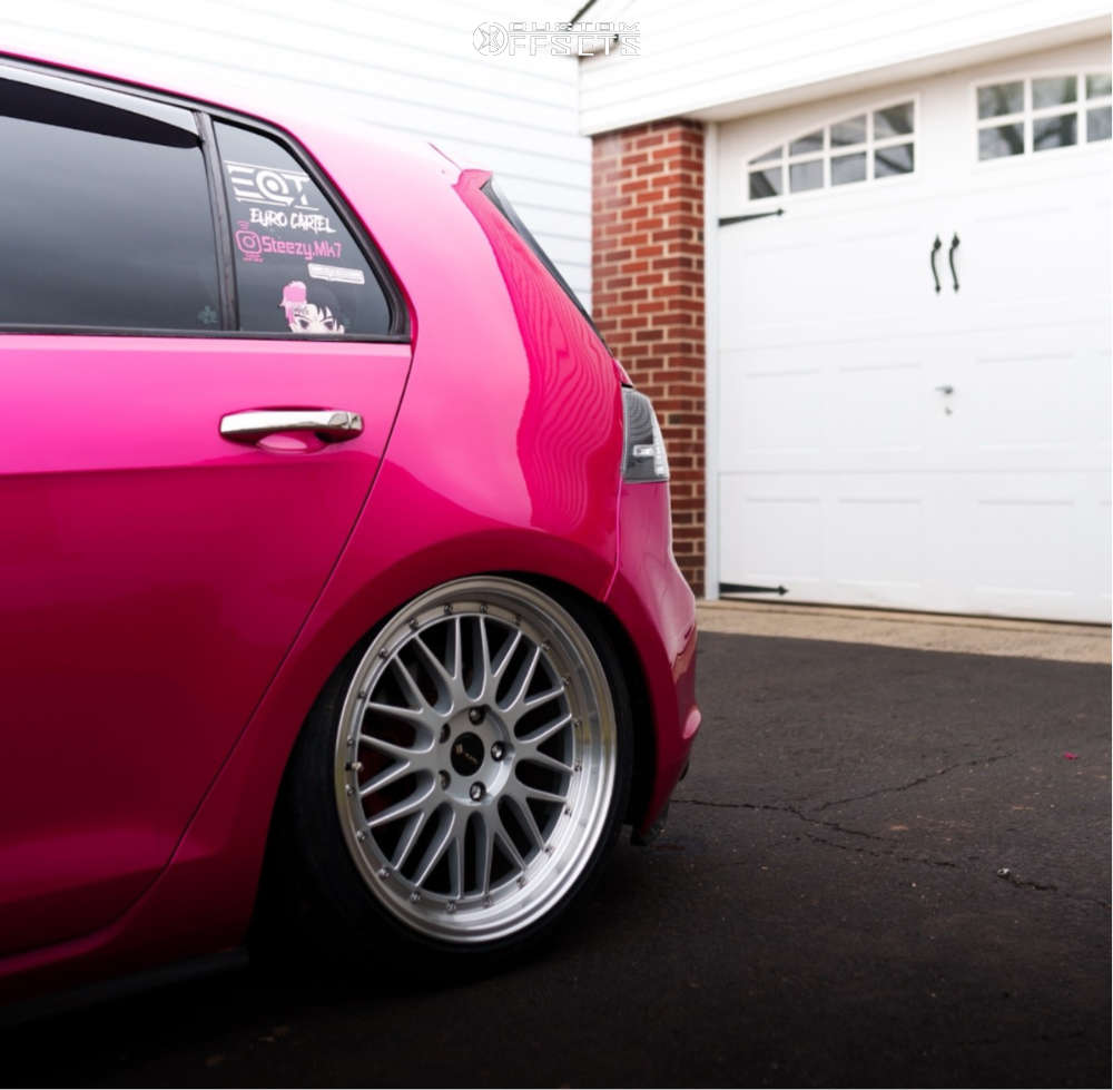 2016 Volkswagen GTI with 18x8 35 Vors Vr8 and 205/40R18 Nitto Neo Gen ...