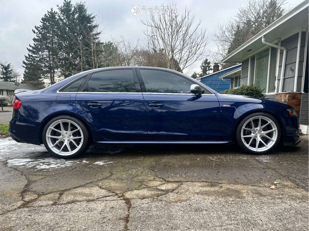2014 Audi S4 with 19x9.5 35 Aodhan Aff7 and 255/35R19 Centennial ...