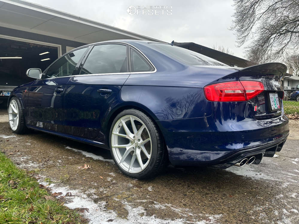 2014 Audi S4 with 19x9.5 35 Aodhan Aff7 and 255/35R19 Centennial ...