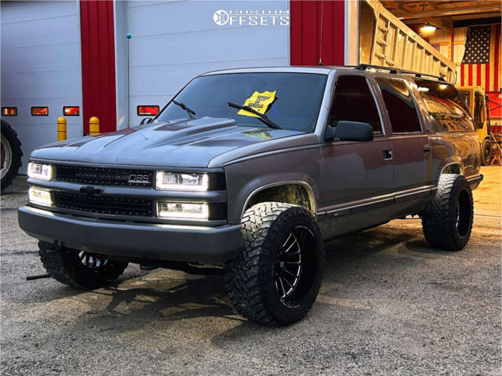 1998 Chevrolet K1500 Suburban with 20x12 -44 Gear Off-Road Leverage and ...