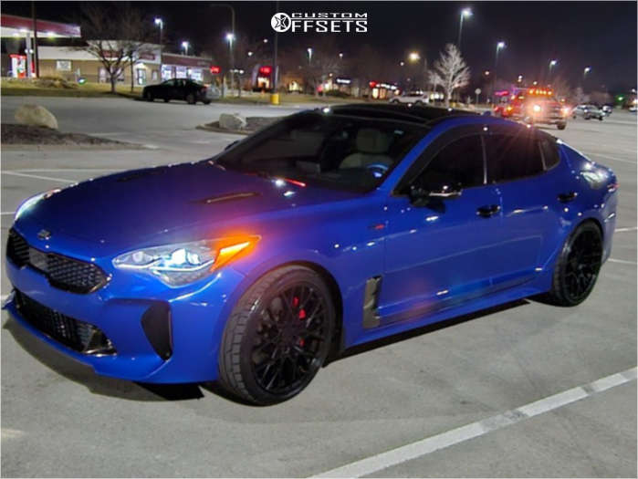 2018 Kia Stinger with 20x10 40 TSW Sebring and 255/35R20 Nitto Nt555 G2 ...