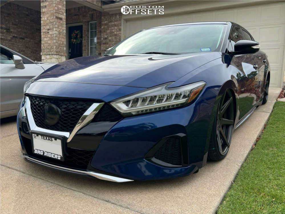 2020 Nissan Maxima with 20x10 40 Rohana Rc7 and 255/30R20 Toyo Tires ...