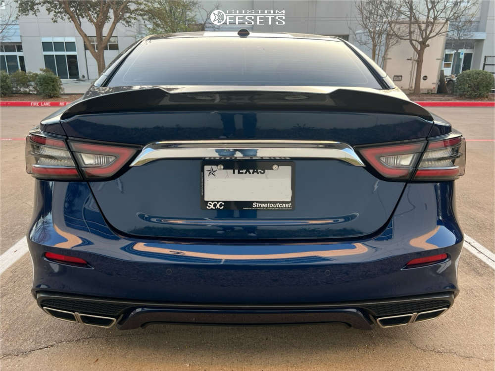 2020 Nissan Maxima with 20x10 40 Rohana Rc7 and 255/30R20 Toyo Tires ...