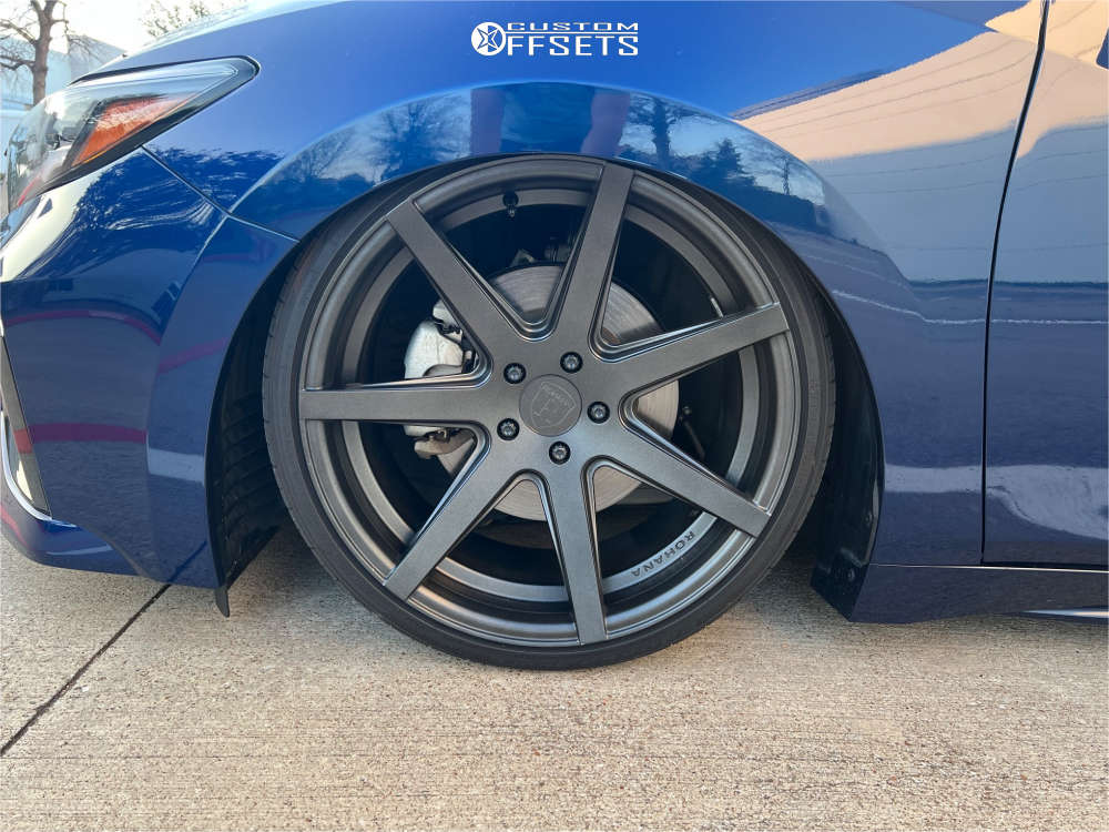 2020 Nissan Maxima with 20x10 40 Rohana Rc7 and 255/30R20 Toyo Tires ...