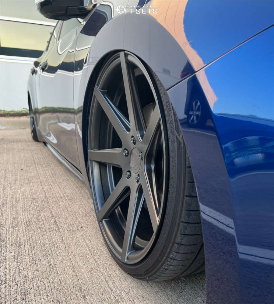 2020 Nissan Maxima with 20x10 40 Rohana Rc7 and 255/30R20 Toyo Tires ...