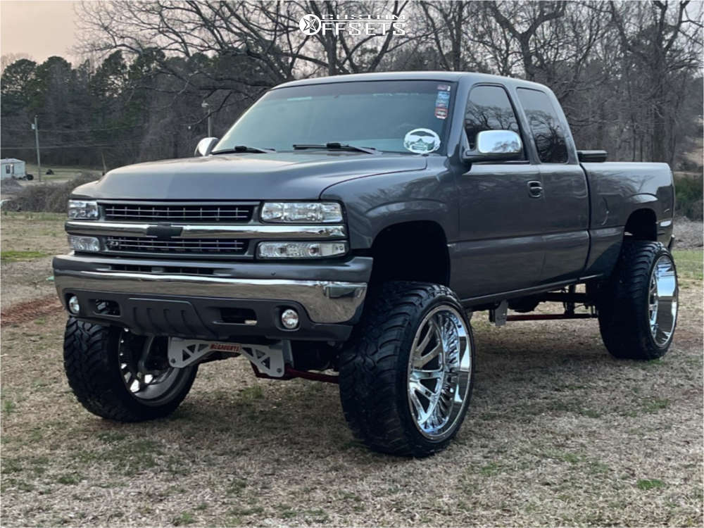 2000 Chevrolet Silverado 1500 with 26x14 -76 Hardcore Offroad Hc15 and ...