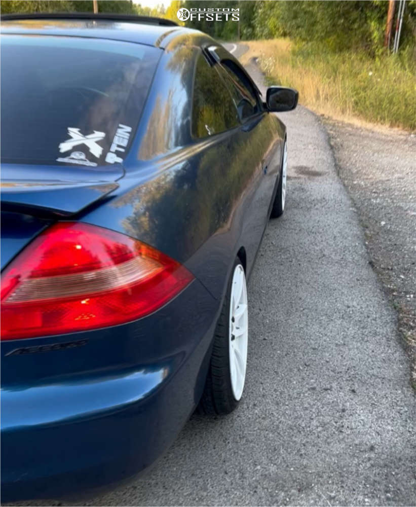 2003 Honda Accord with 18x8.5 35 AVID1 Av32 and 215/35R18 Vercelli ...