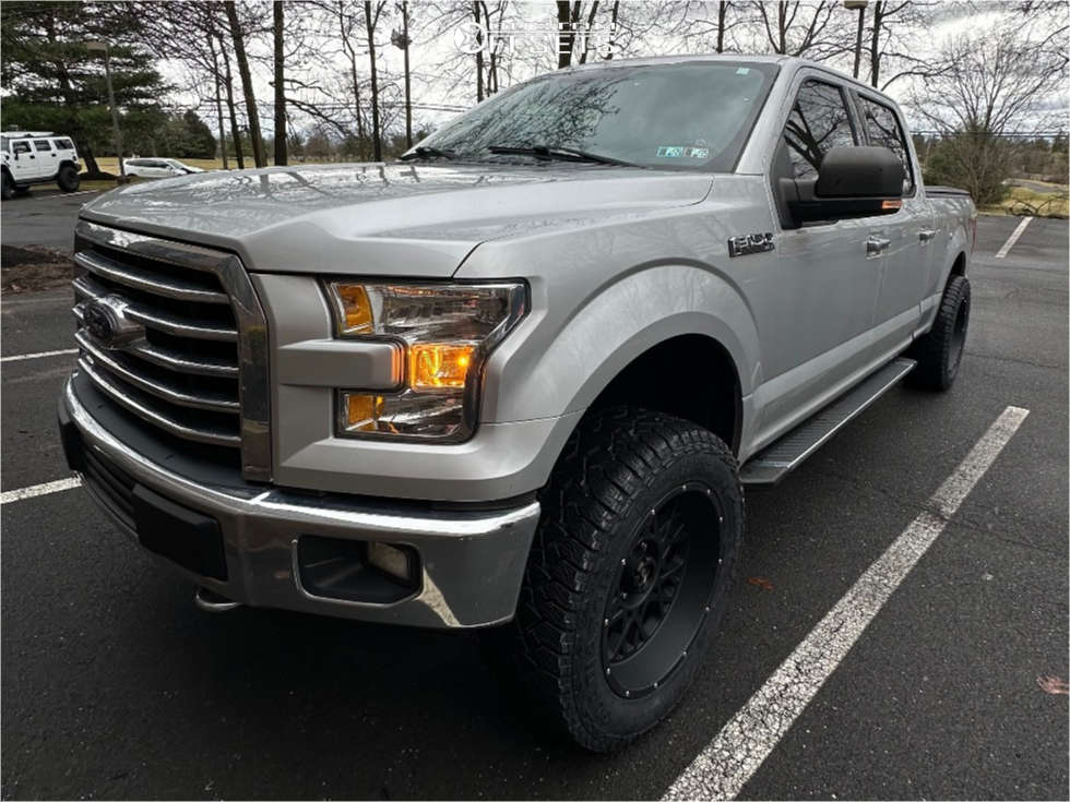 2015 Ford F-150 with 20x10 -25 Vision Rocker and 305/55R20 Gladiator ...