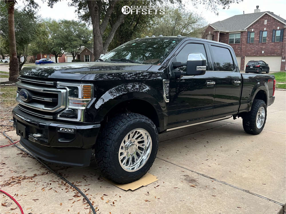 2022 Ford F-250 Super Duty with 20x10 -25 Cali Offroad Purge and 35/11 ...