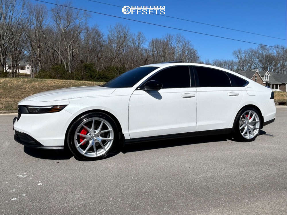 2023 Honda Accord with 19x8.5 35 Aodhan Aff7 and 235/40R19 Goodyear ...
