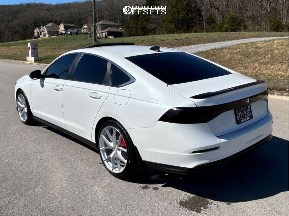 2023 Honda Accord with 19x8.5 35 Aodhan Aff7 and 235/40R19 Goodyear ...