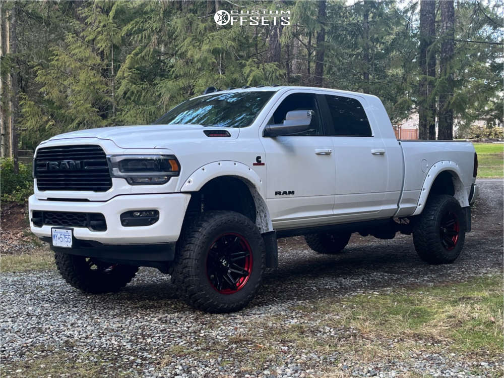 2021 Ram 3500 with 20x10 -18 Fuel Brawl and 37/13.5R20 Toyo Tires Open ...