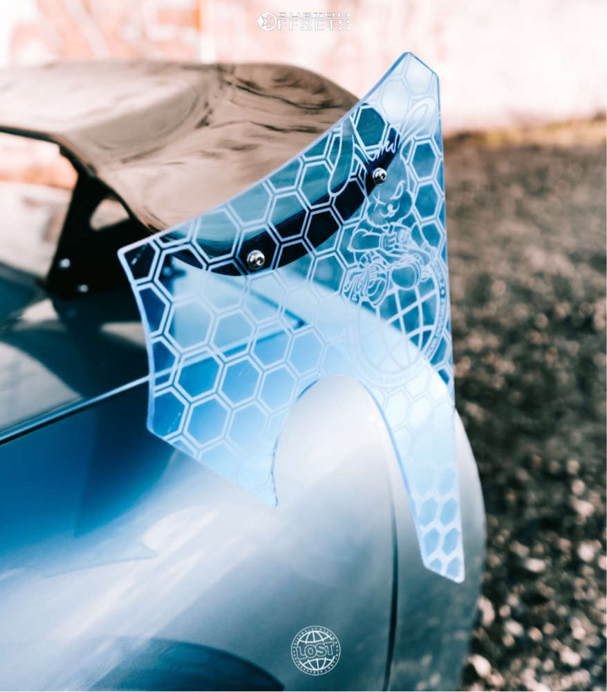 1999 Chevrolet Corvette with 19x9.5 35 ESR CS15 and 225/35R19 Zeetex ...