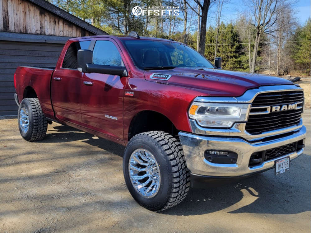 2019 Ram 2500 with 20x12 -44 XF Offroad Xf-224 and 35/12.5R20 Gladiator ...