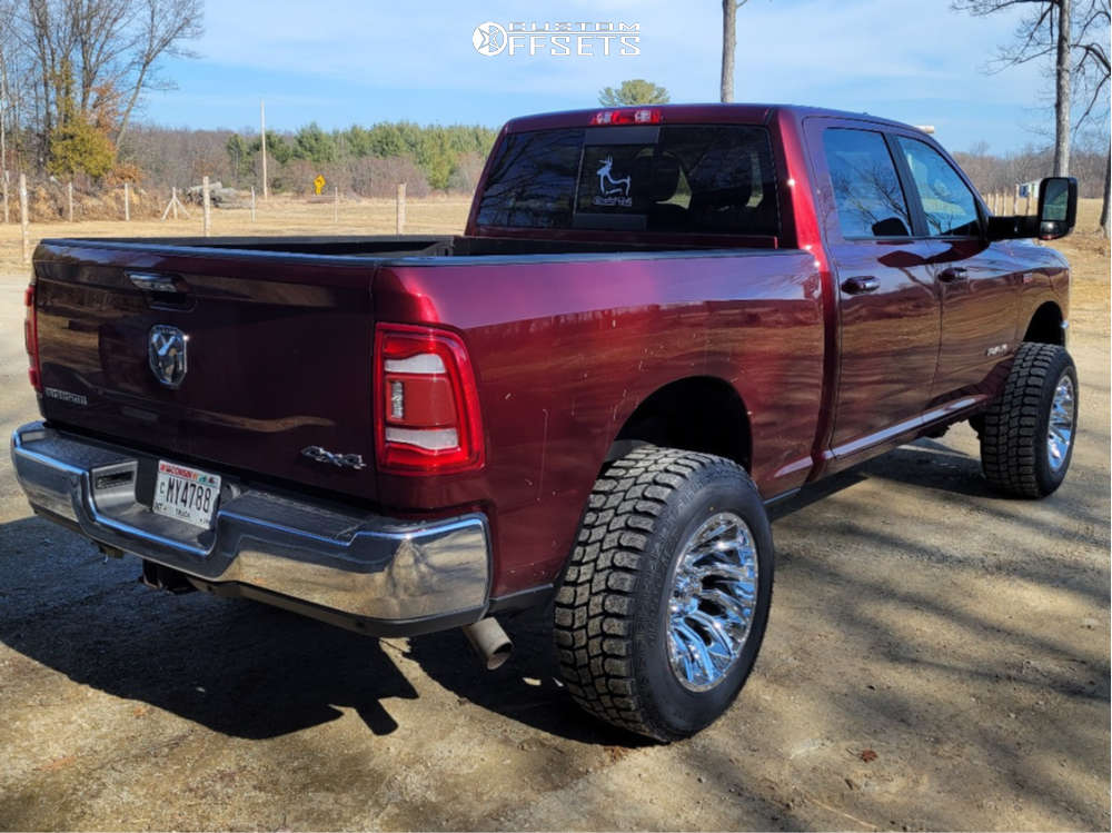 2019 Ram 2500 with 20x12 -44 XF Offroad Xf-224 and 35/12.5R20 Gladiator ...