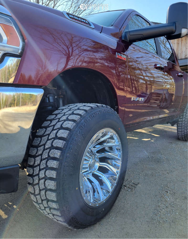 2019 Ram 2500 with 20x12 -44 XF Offroad Xf-224 and 35/12.5R20 Gladiator ...