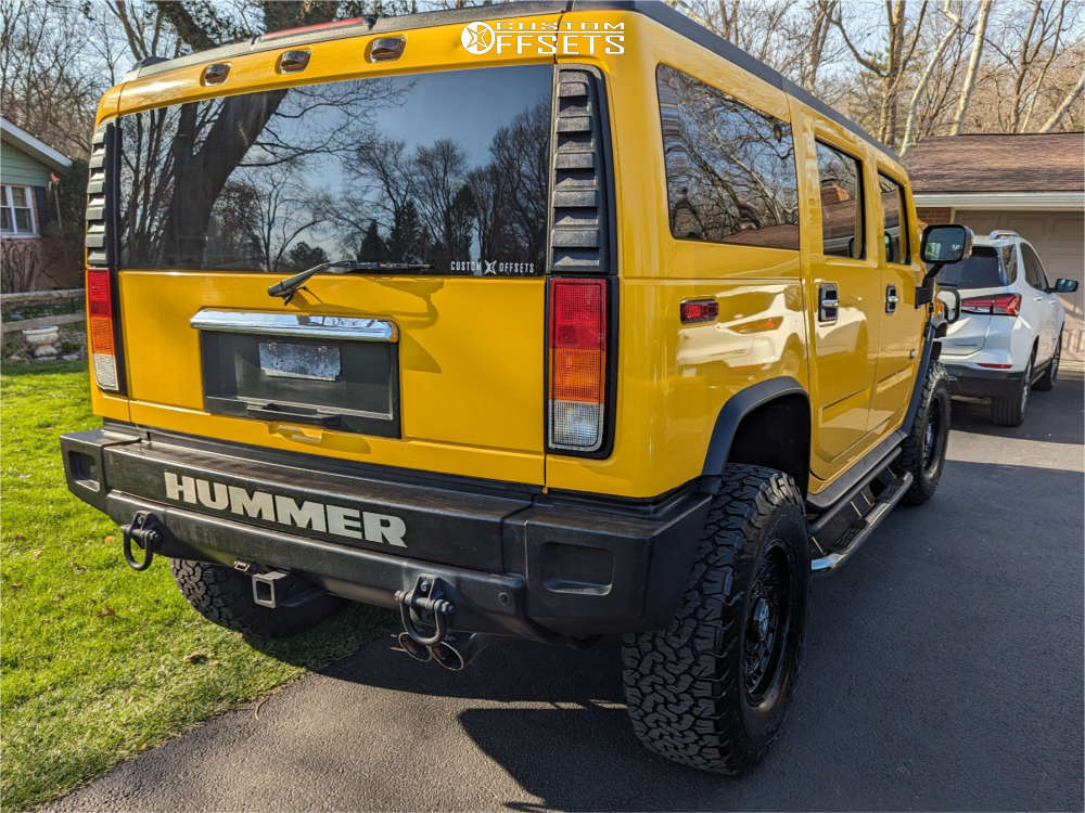 2003 Hummer H2 with 17x9 -12 Anthem Off-Road Viper and 315/70R17 ...