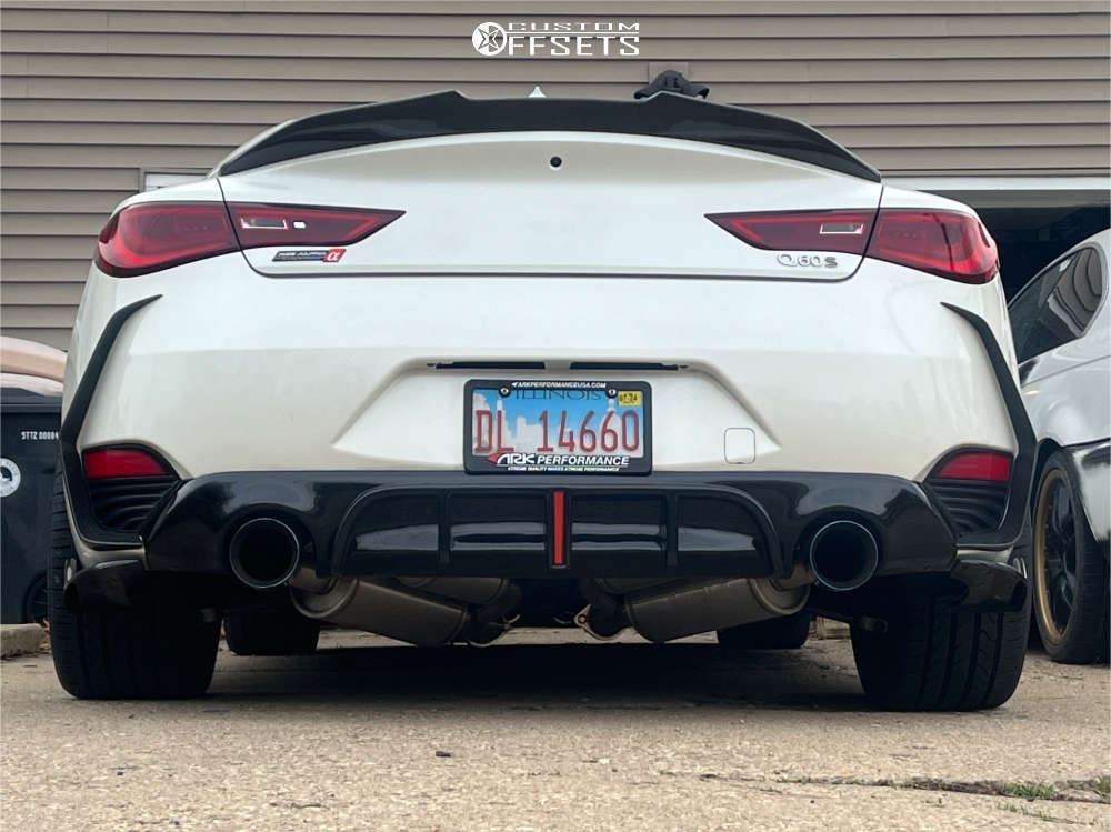 2017 INFINITI Q60 with 19x9.5 20 Ferrada Cm2 and 275/35R19 Lexani Lx ...