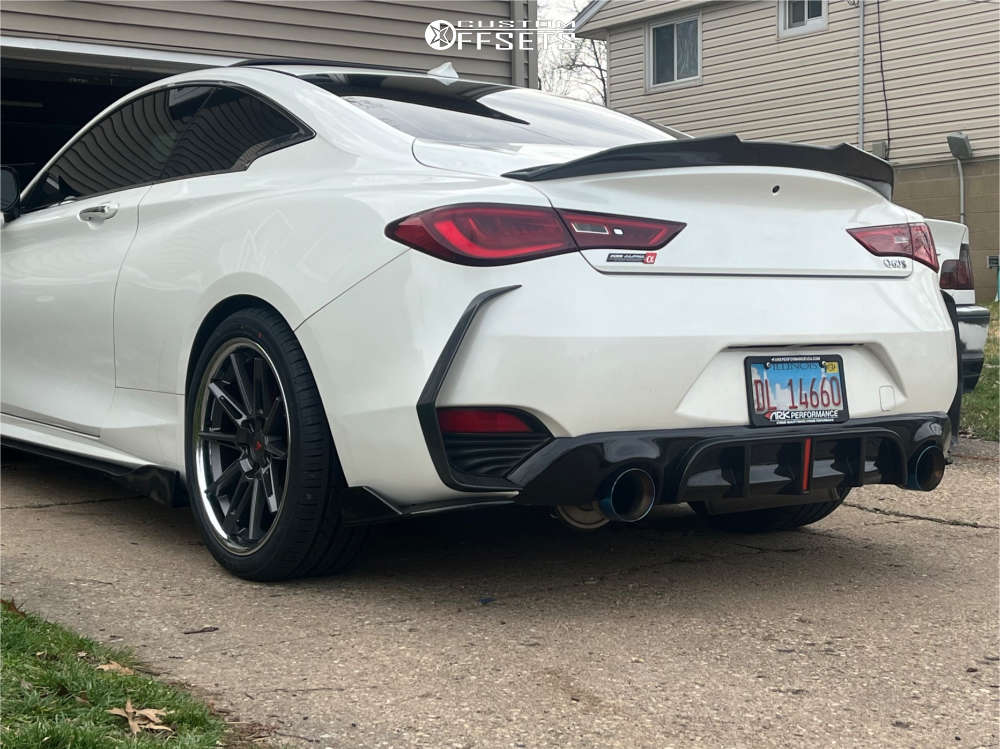 2017 INFINITI Q60 with 19x9.5 20 Ferrada Cm2 and 275/35R19 Lexani Lx ...