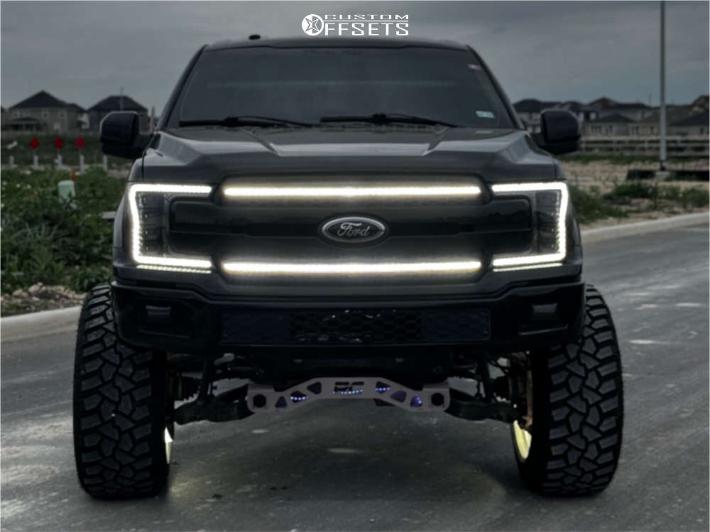 2018 Ford F-150 with 24x14 -76 HD-PRO Forged Warhog and 37/13.5R24 Fury ...