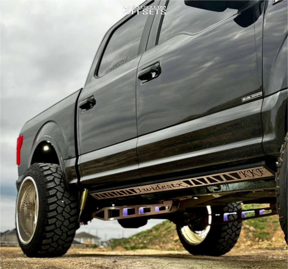 2018 Ford F-150 with 24x14 -76 HD-PRO Forged Warhog and 37/13.5R24 Fury ...