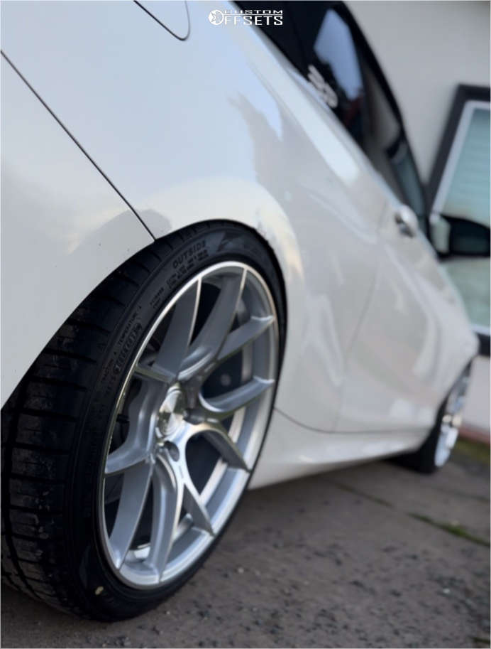 2016 BMW M235i with 18x8.5 35 Aodhan Ah11 and 225/40R18 Falken Pro G5 ...