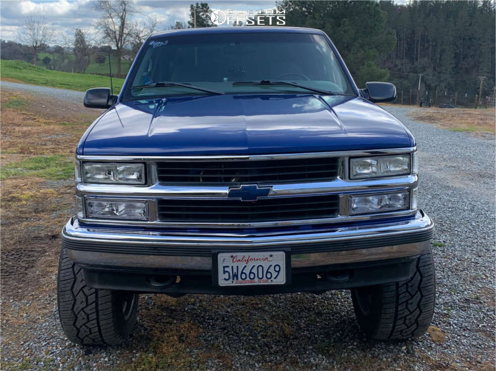 1997 Chevrolet K1500 with 20x12 -51 Vision Rocker and 325/50R20 Nitto ...
