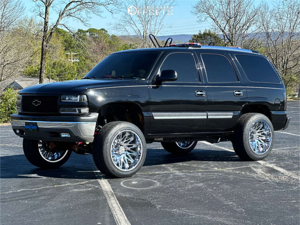 2005 Chevrolet Tahoe with 22x12 -51 ARKON OFF-ROAD Armstrong and 305 ...
