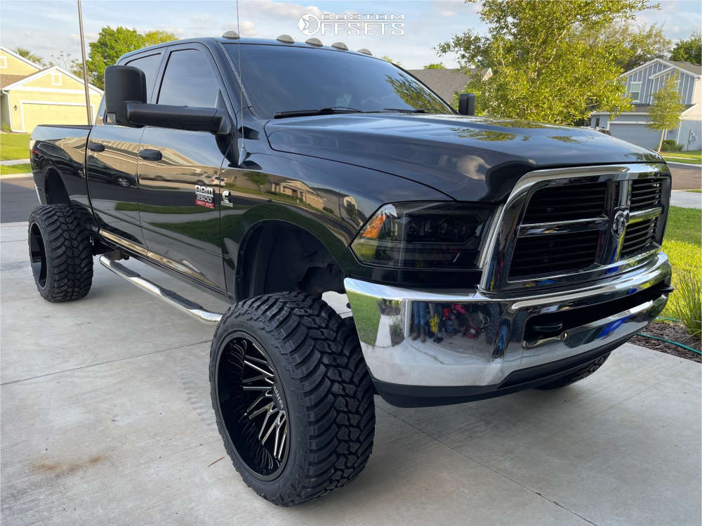 2012 Ram 2500 with 24x14 -81 ARKON OFF-ROAD Apollo and 37/13.5R24 AMP ...