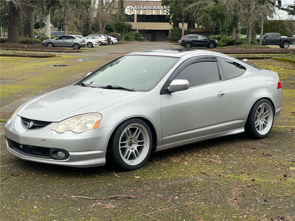 2004 Acura RSX with 17x9 35 Enkei Rpf1 and 235/40R17 Toyo Tires Proxes ...