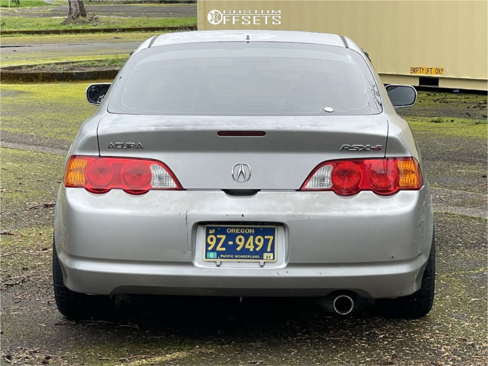 2004 Acura RSX with 17x9 35 Enkei Rpf1 and 235/40R17 Toyo Tires Proxes ...