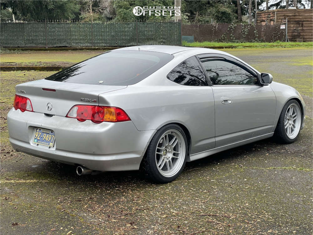 2004 Acura RSX with 17x9 35 Enkei Rpf1 and 235/40R17 Toyo Tires Proxes Sport A/s and Coilovers ...