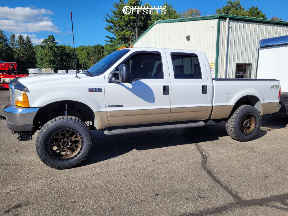 2001 Ford F-350 Super Duty with 20x10 -18 Weld Off-Road Cinch and 35/12 ...