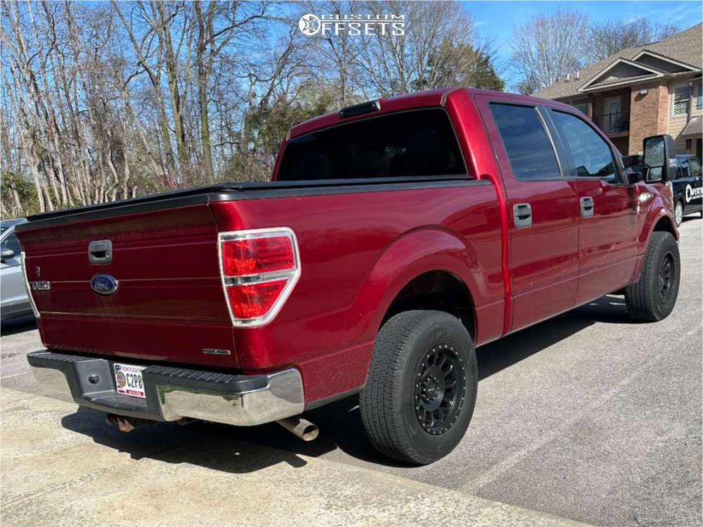 2014 Ford F-150 with 17x8.5 0 Pro Comp Series 34 and 265/70R17 Goodyear ...