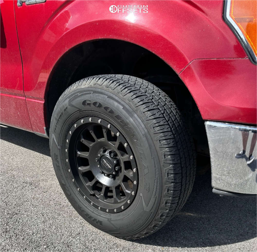 2014 Ford F-150 with 17x8.5 0 Pro Comp Series 34 and 265/70R17 Goodyear ...