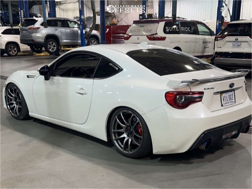 2018 Subaru BRZ with 18x8.5 35 Vors Tr4 and 215/35R18 Vercelli Strada ...