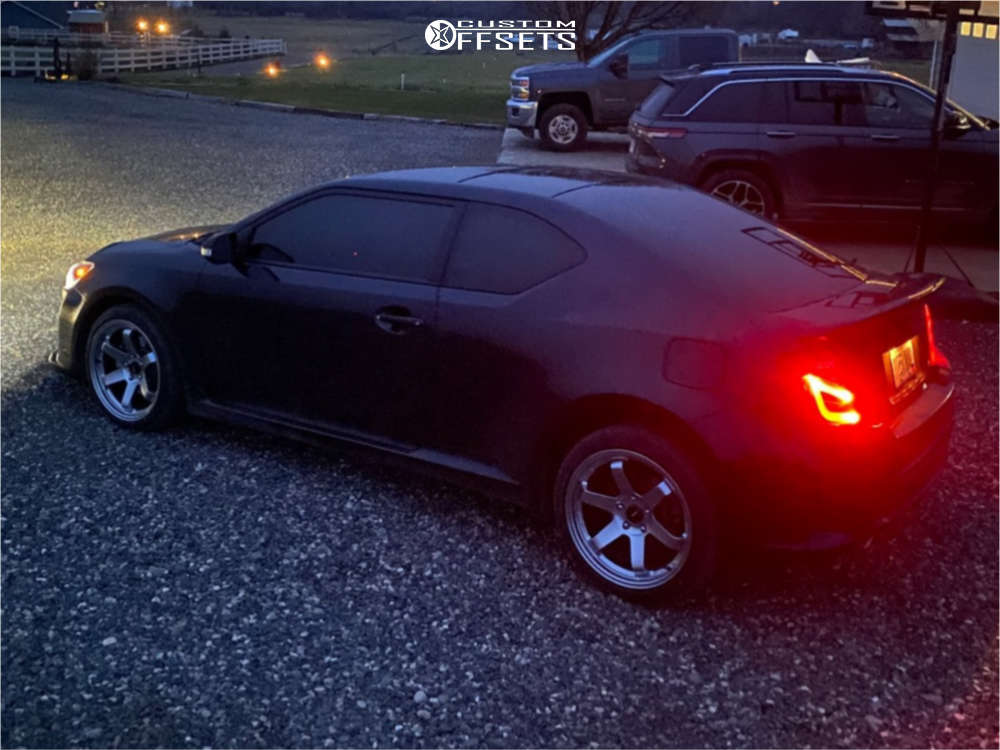 2015 Scion TC with 18x9.5 38 AVID1 Av6 and 225/45R18 Vercelli Strada Ii ...