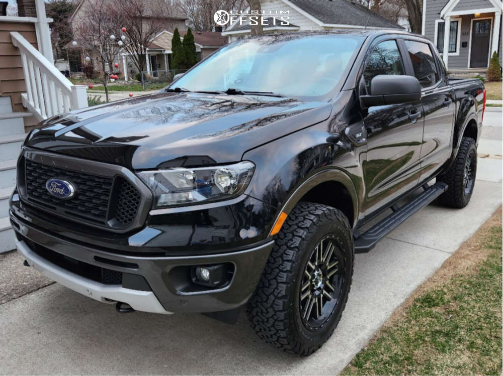 2019 Ford Ranger with 18x8.5 0 Vision Nexus and 265/60R18 BFGoodrich ...