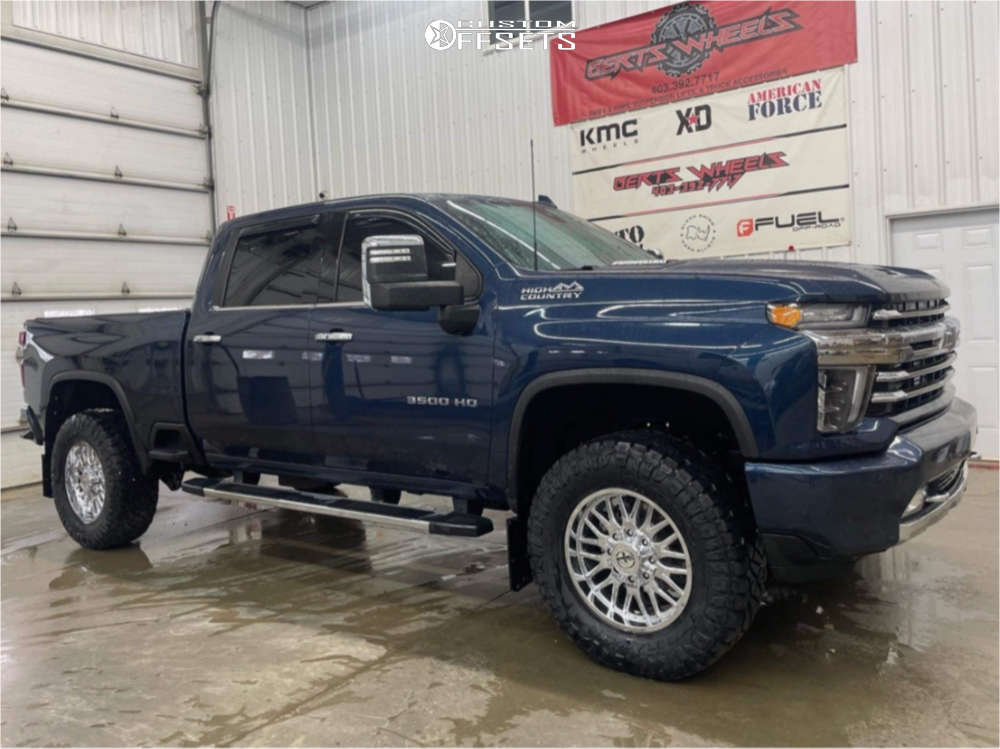 2021 Chevrolet Silverado 3500 HD with 20x9 12 XF Offroad Xf-240 and 37/ ...