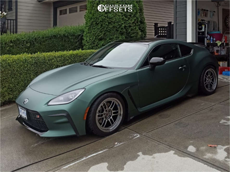 2023 Toyota GR86 with 17x9 35 Enkei Rpf1 and 245/40R17 Hankook Ventus R ...