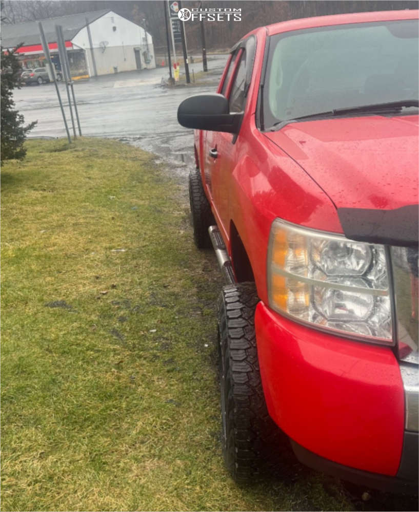 2010 Chevrolet Silverado 1500 with 20x12 -51 Vision Rocker and 33/12 ...