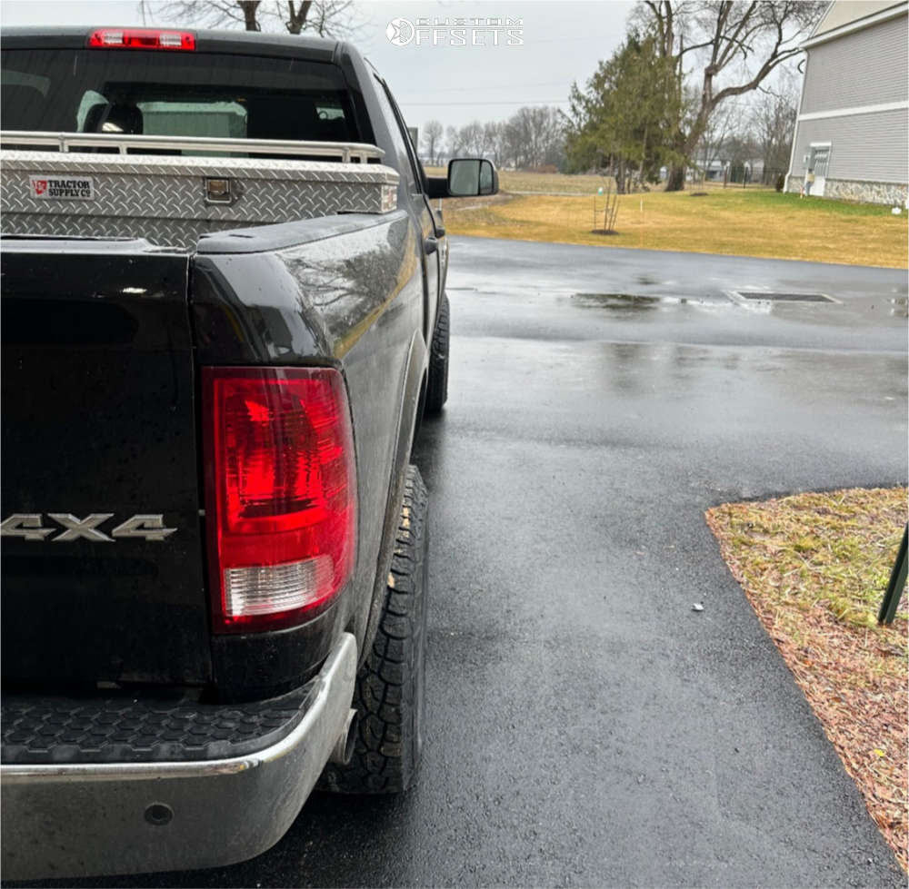 2017 Ram 2500 with 18x9 12 Icon Alloys Compression Hd and 295/70R18 ...