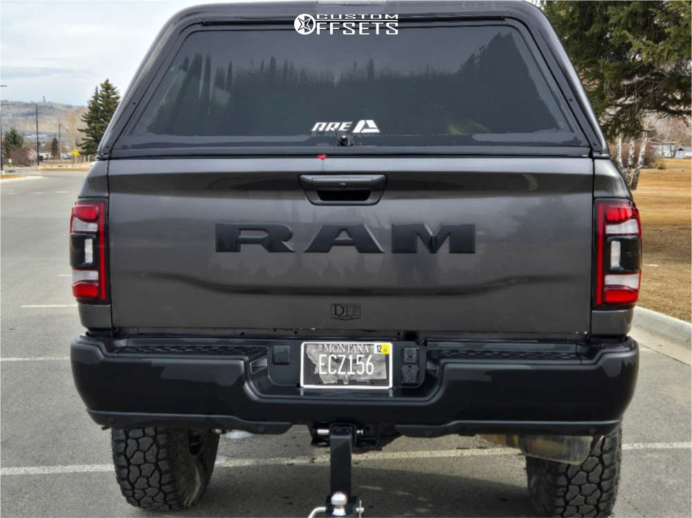 2024 Ram 2500 with 18x9 18 Raceline Rogue and 37/12.5R18 Falken Wildpeak Rt01 and Suspension ...