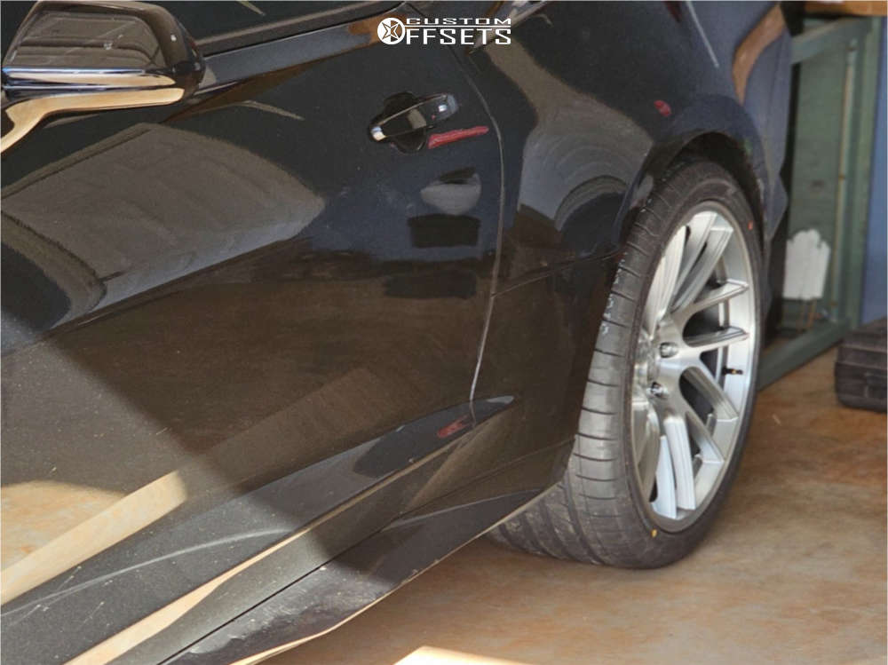 2020 Chevrolet Camaro with 20x10 20 Anovia Elder and 285/30R20 Atturo ...
