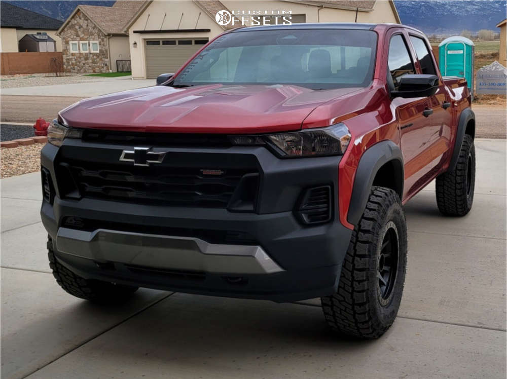 2023 Chevrolet Colorado with 17x9 0 Lock Offroad Wheels Yosemite and ...